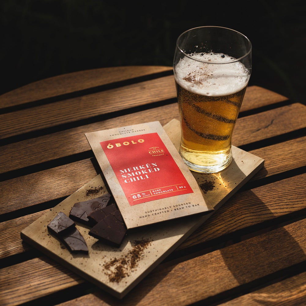 Chocolate Merken Smoked Chili 65% Cacao – ÓBOLO Chocolate